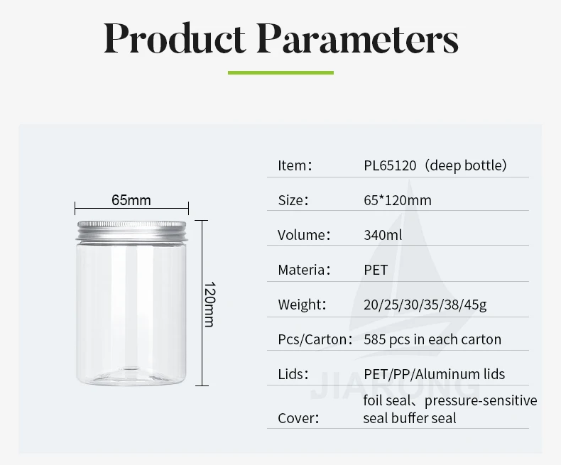 Customized Small MOQ 100ml 200ml 250ml 300ml 500ml Jars