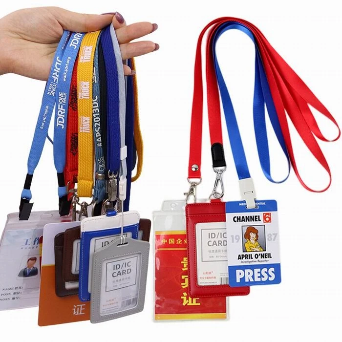 Customized Work Card With Lanyards Custom Printed Employee Id Card ...