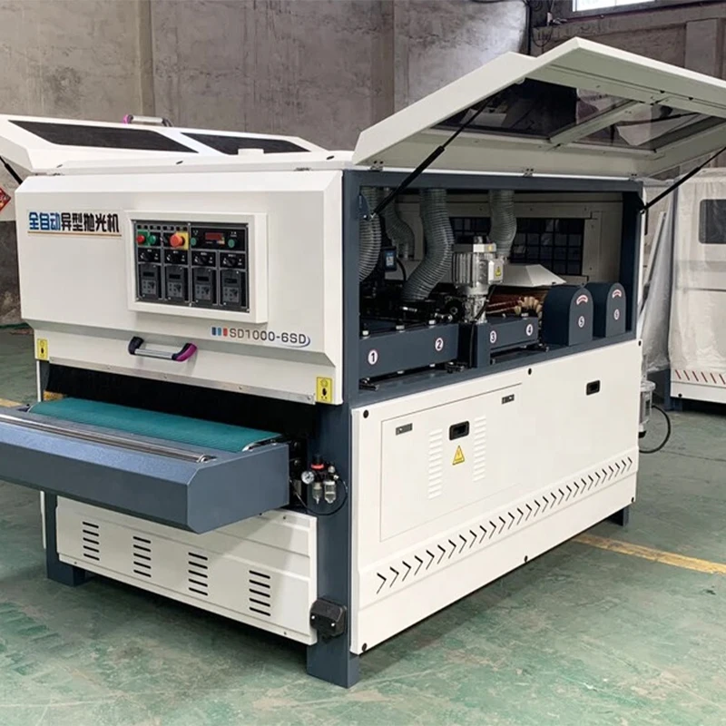 Plywood Profile Sander Machine - High-Accuracy Brush Sanding