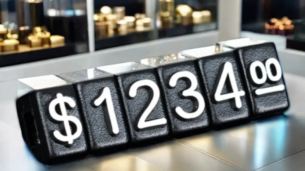 Small Adjustable Assembly Block Display Rack For Price Tags Rmb Japan ...