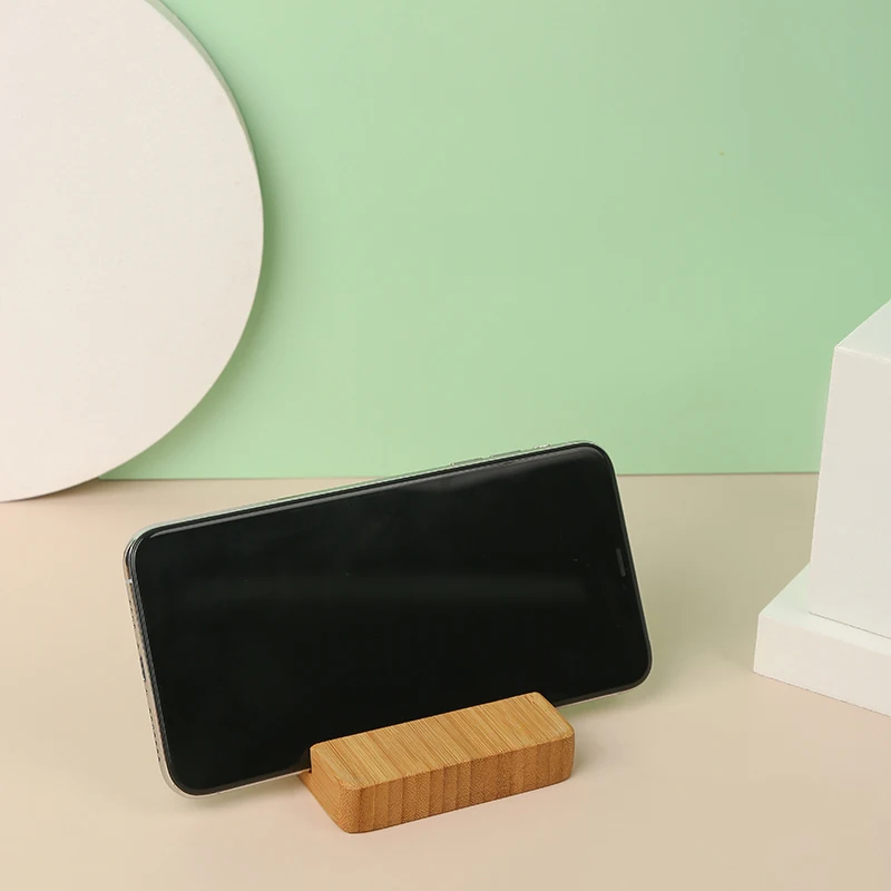 Most Popular Portable Mini Bamboo Holder Tablet Mobile Phone Stand Mini ...