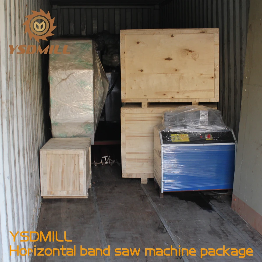 Industrial Horizontal Style Band Saw For Insulation Material Cutting ...