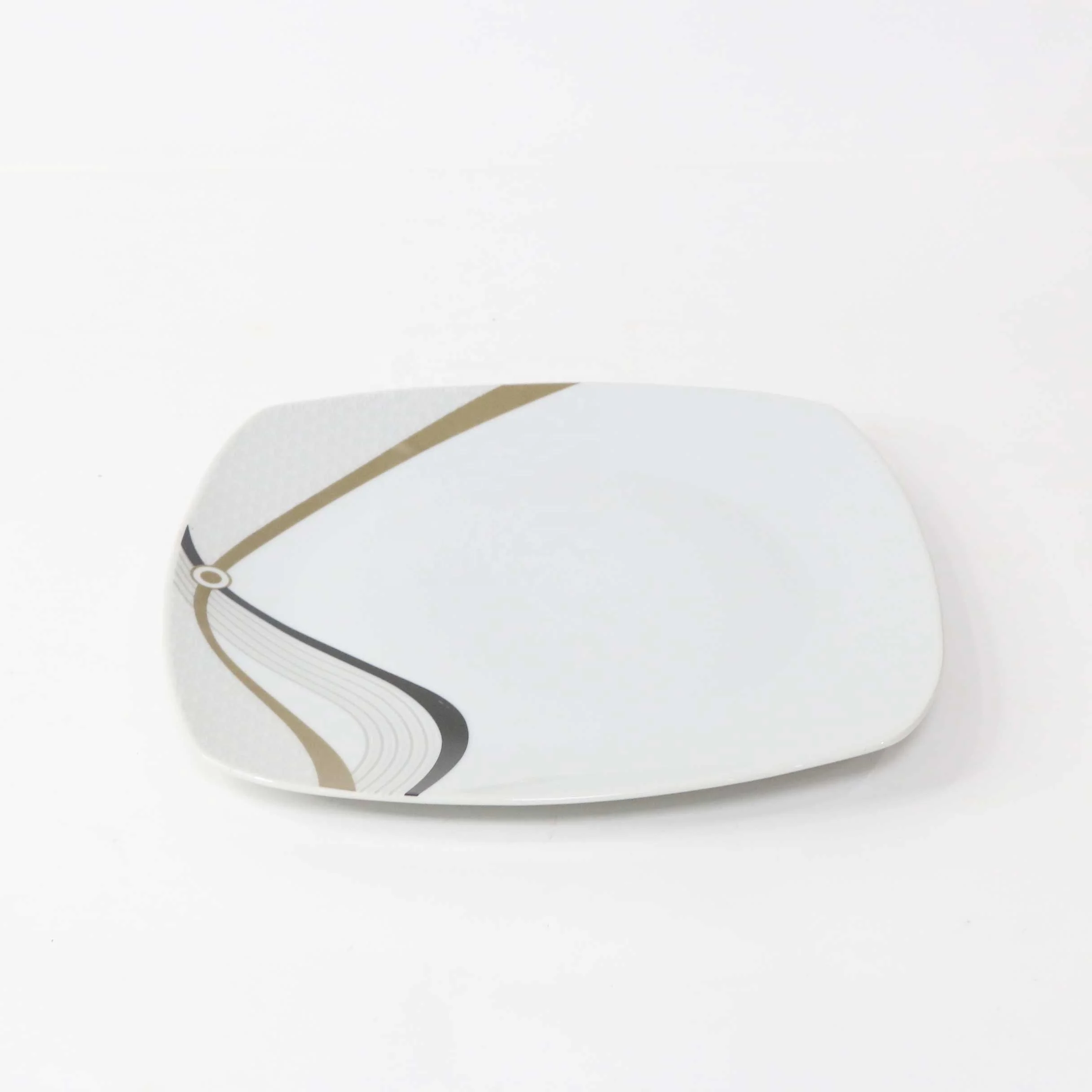 Restaurant Square Shape Tableware Dinner Plate Ceramic Plate Dishes ...