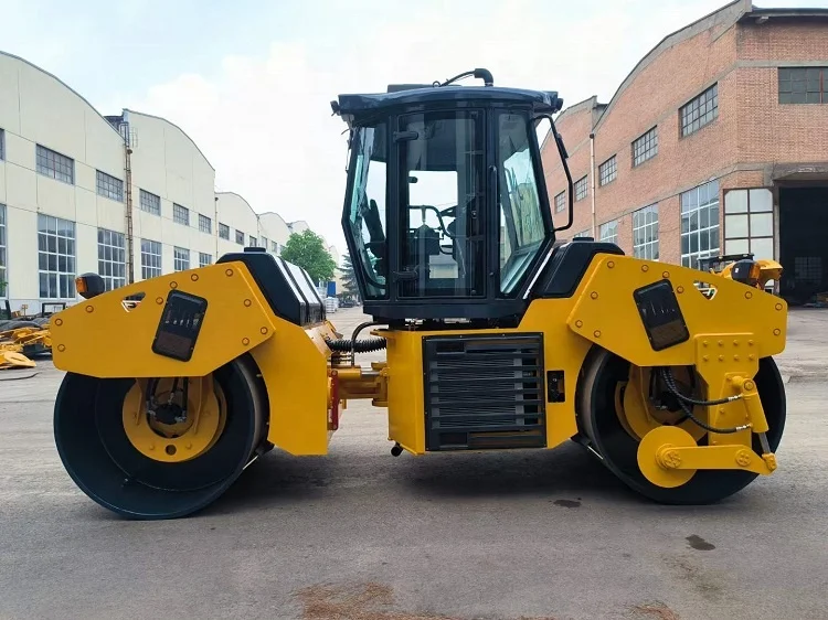 Rear Rubber Tire Road Roller Compactor 5ton 4ton 6Ton Combined ...