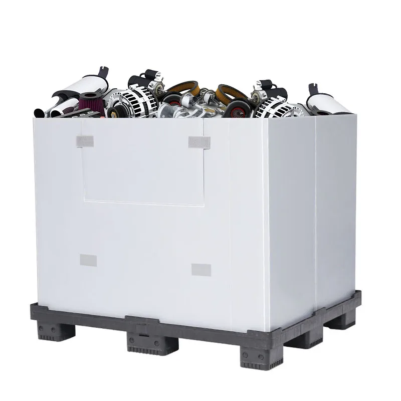 Caja de paquete de manga de palé de almacenamiento de contenedor ...