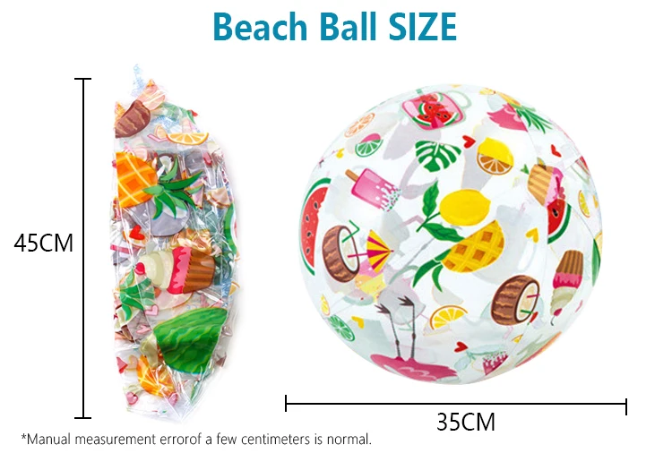 Factory Price Custom Colorful Kids Beach Ball Pvc Inflatable Toy Beach ...