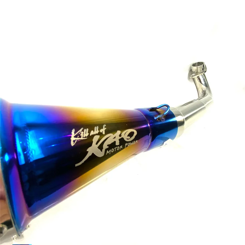 High Quality Kao Oem Motorcycle Exhaust Pipe System Scooter Exhaust ...