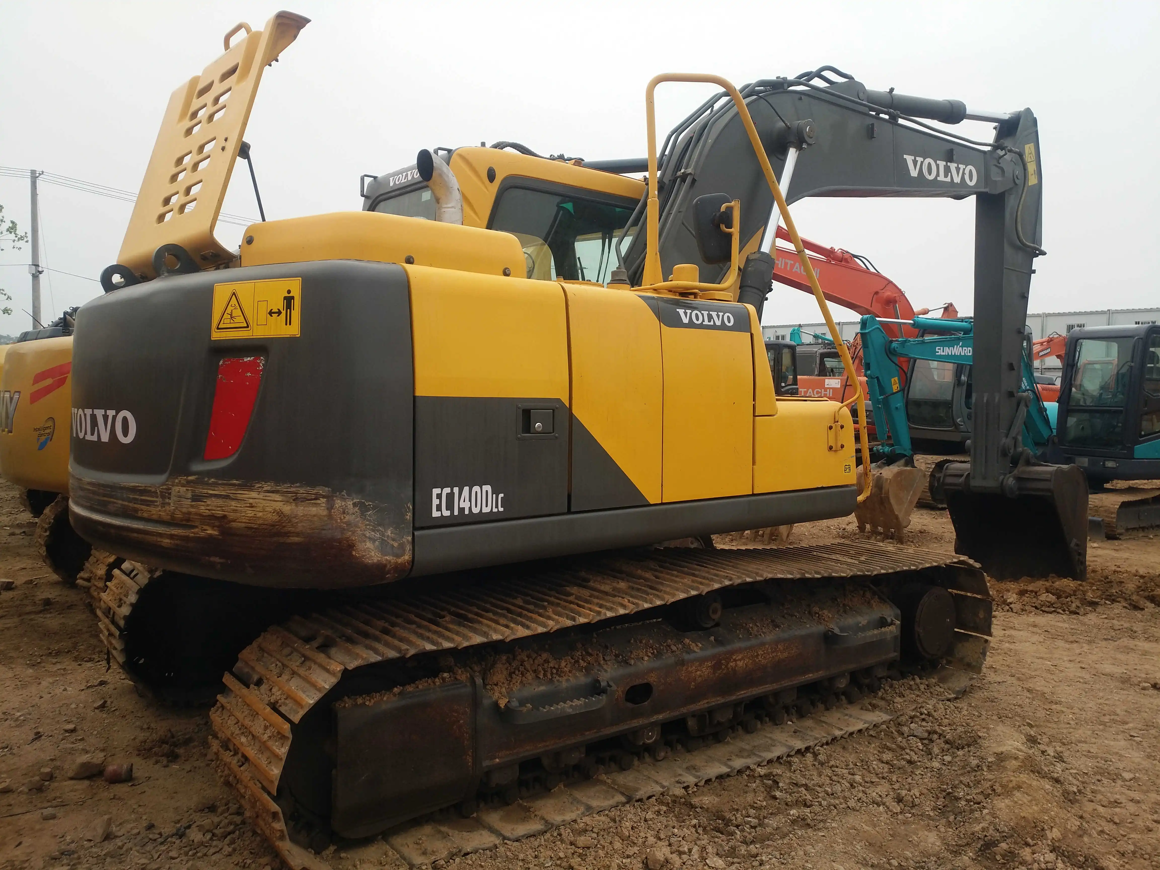 Used Volvo Ec140dlc Excavator Crawler 14 Ton Volvo With Excellent ...