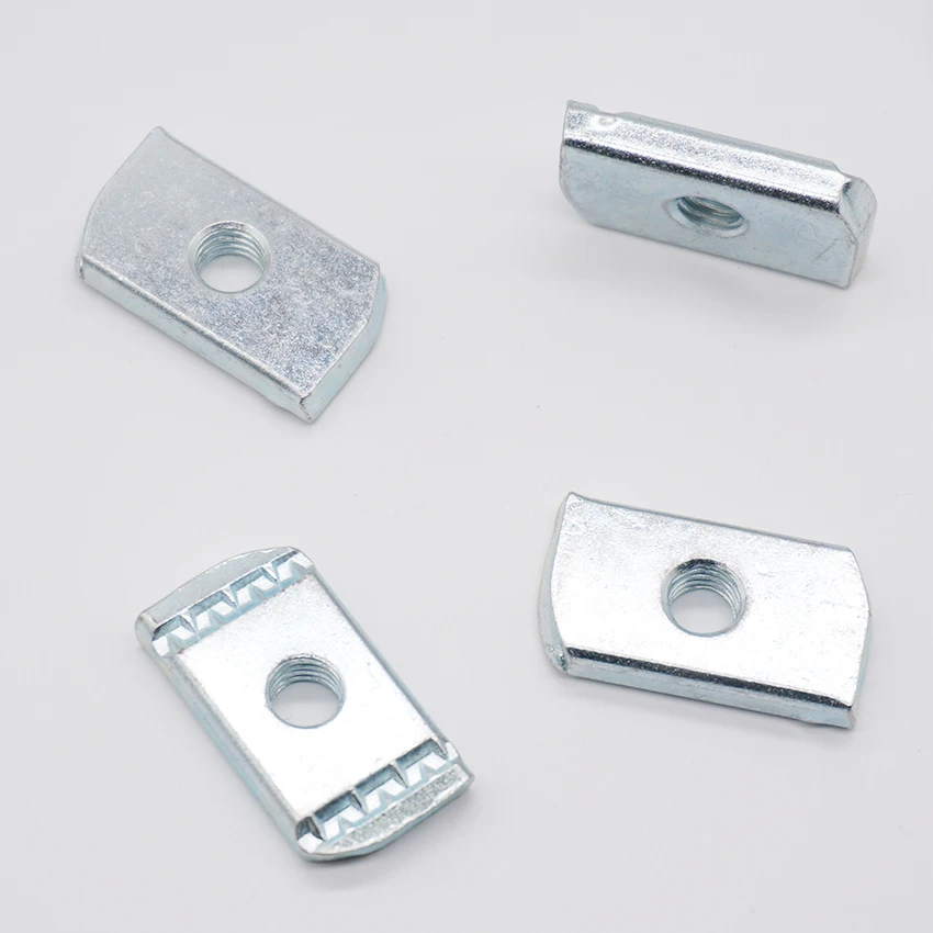 Aluminium profile nut slotted unistrut channel nut quick| Alibaba.com
