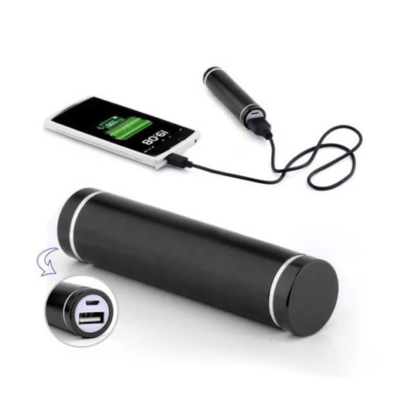 Alibaba.com: 2200 mAh mini metal power bank with USB charging port ...