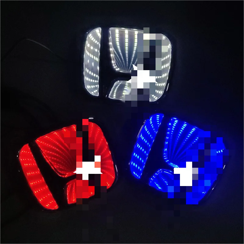 Hot Sale 3d Car Logo Front And Rear Led Light Sticker Cold Light ...