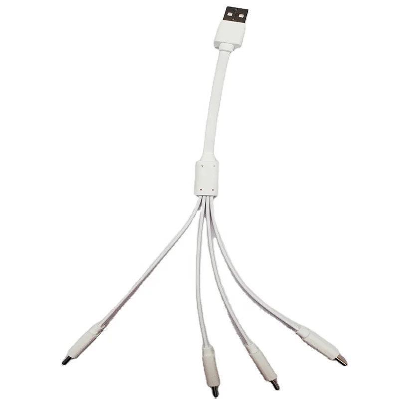 High Quality Fast Charging 4 Head Multi Port Smart Phone Usb Cable ...