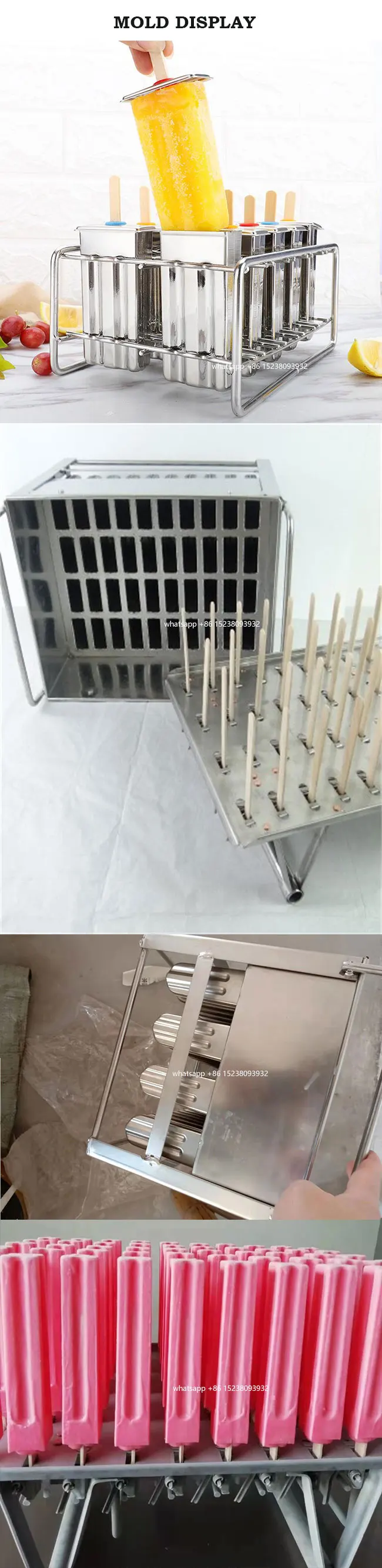 Commercial Popsicle Maker Machine Ice Lolly Bar Popsicle Stick Machine ...