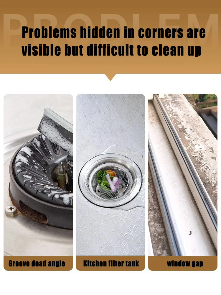 Factory Wholesale Crevice Brush Bathroom Kitchen Tile Dead Corner ...