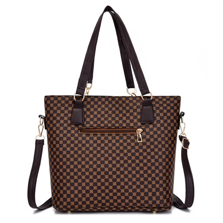 Large Tote Bag Luxury Best Seller Cheap Pu Woman Female Handbags Set Of ...