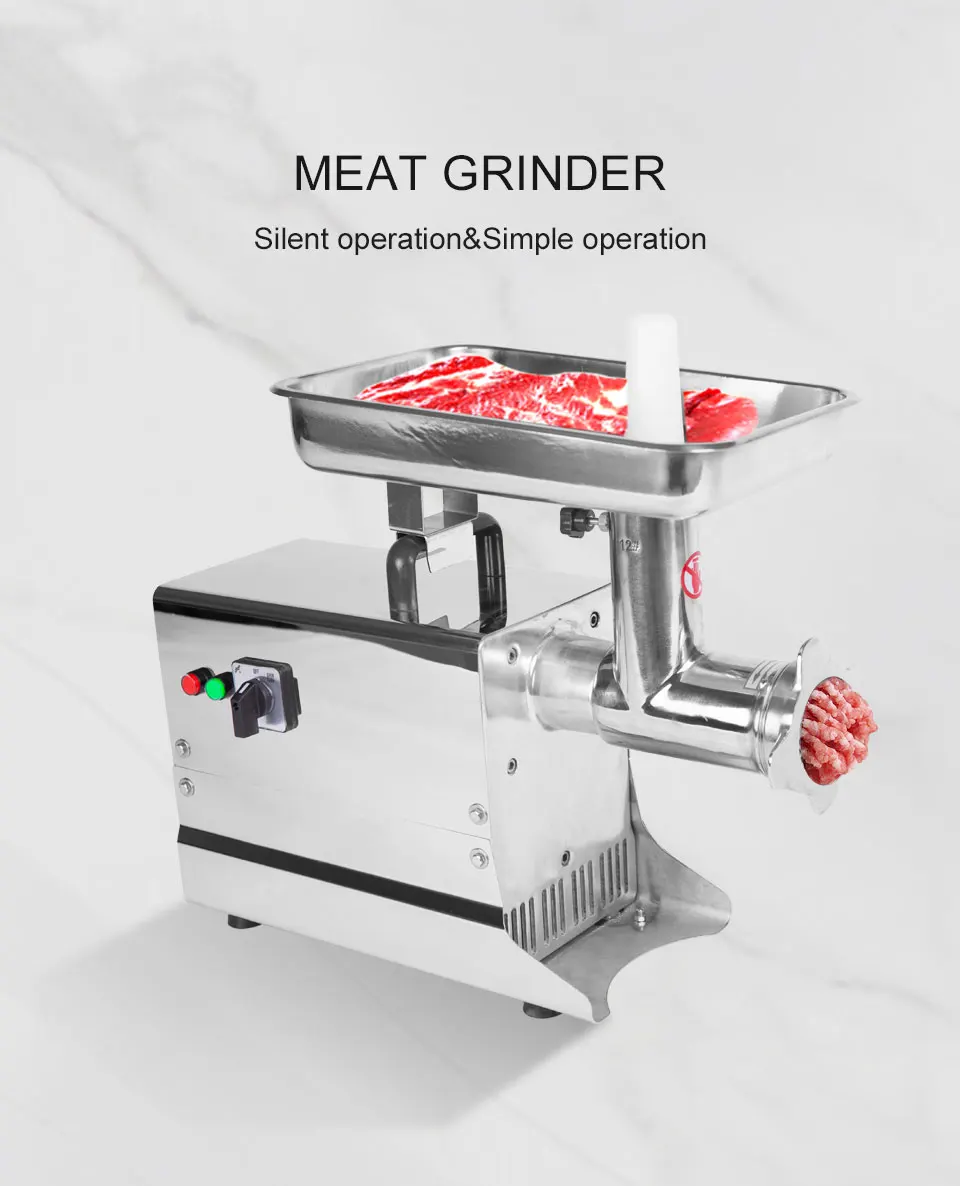 Electric Meat Grinder Meat Mincer Electric Set Auger Sausage Aluminium ...