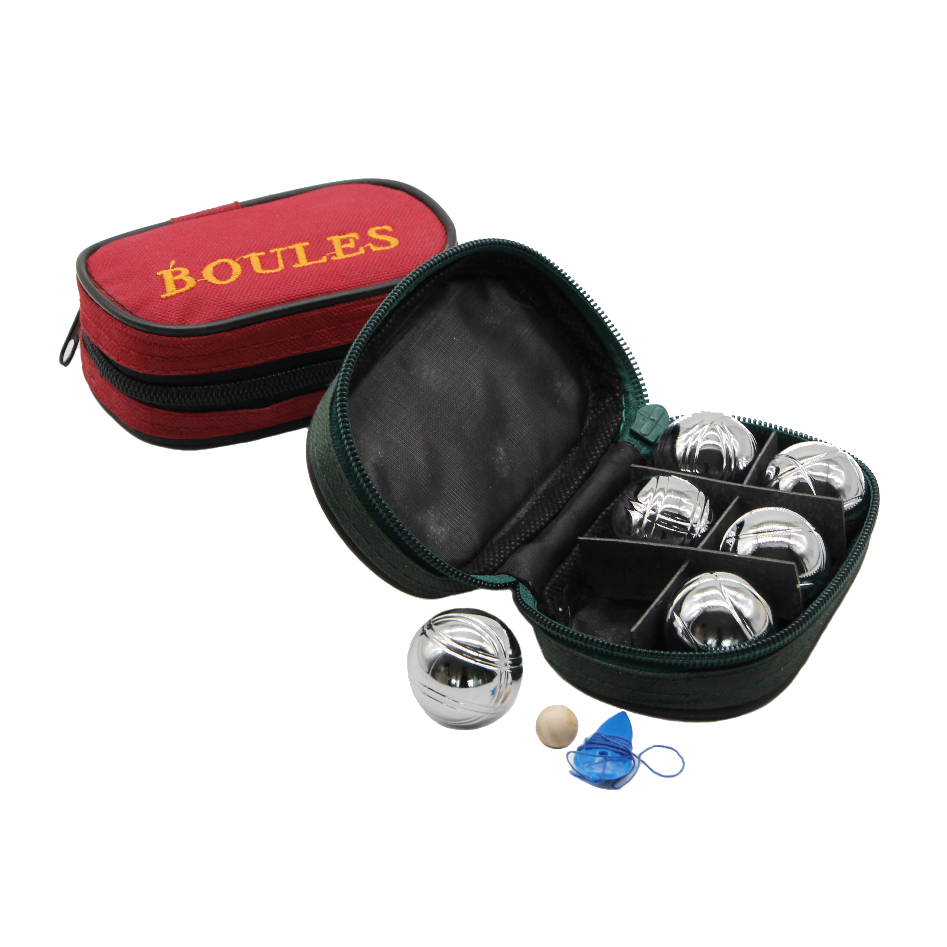 Mini 32.5mm Petanque Boules Set With Carry Bag Custom Logo Fitness ...