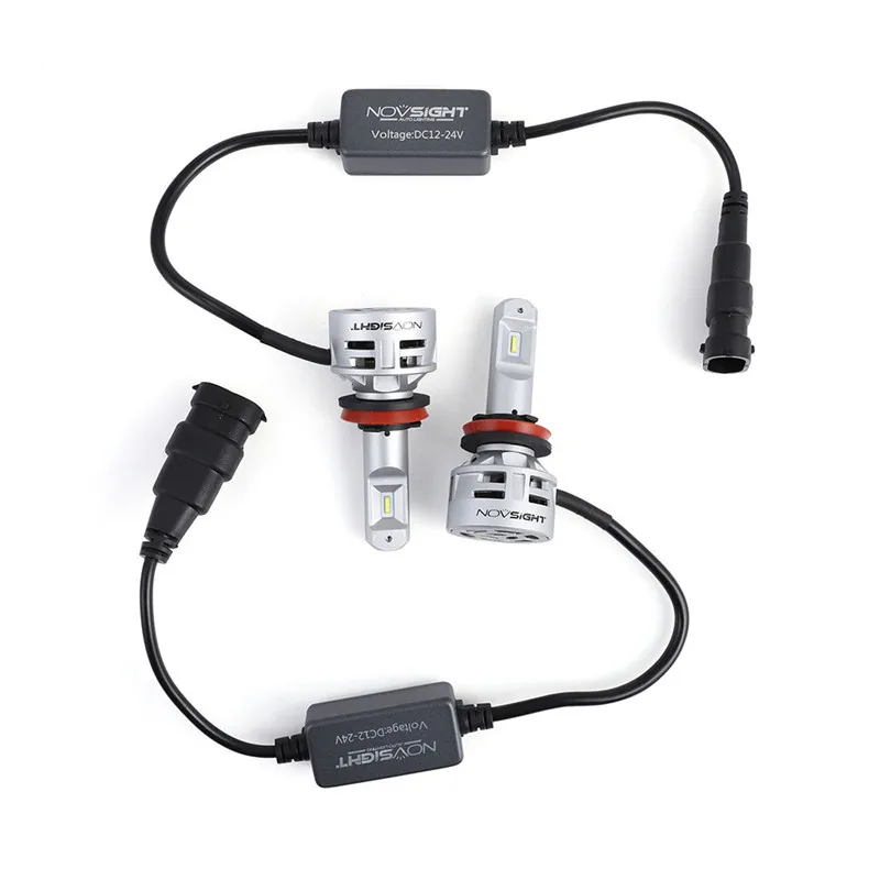 Novsight N9 Led Headlights H4 H7 10000lm Led Headlight Kits Csp Chip ...