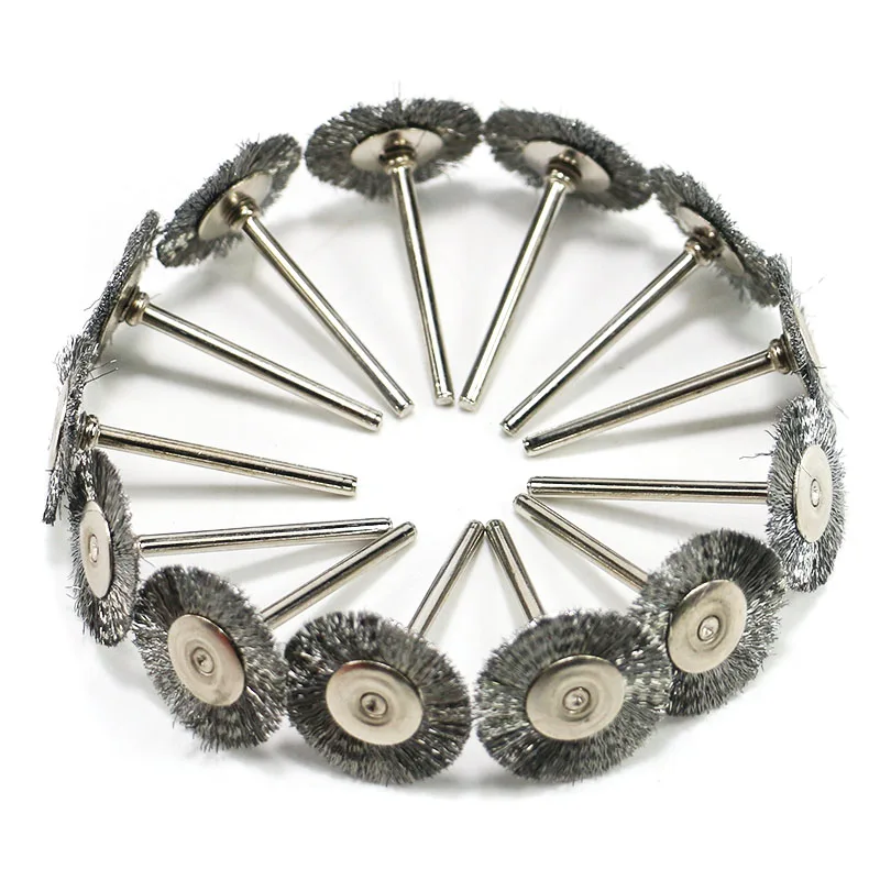 Wire Polishing Wheel Rotary Tool Accessory For Small Area Buffing Rust ...