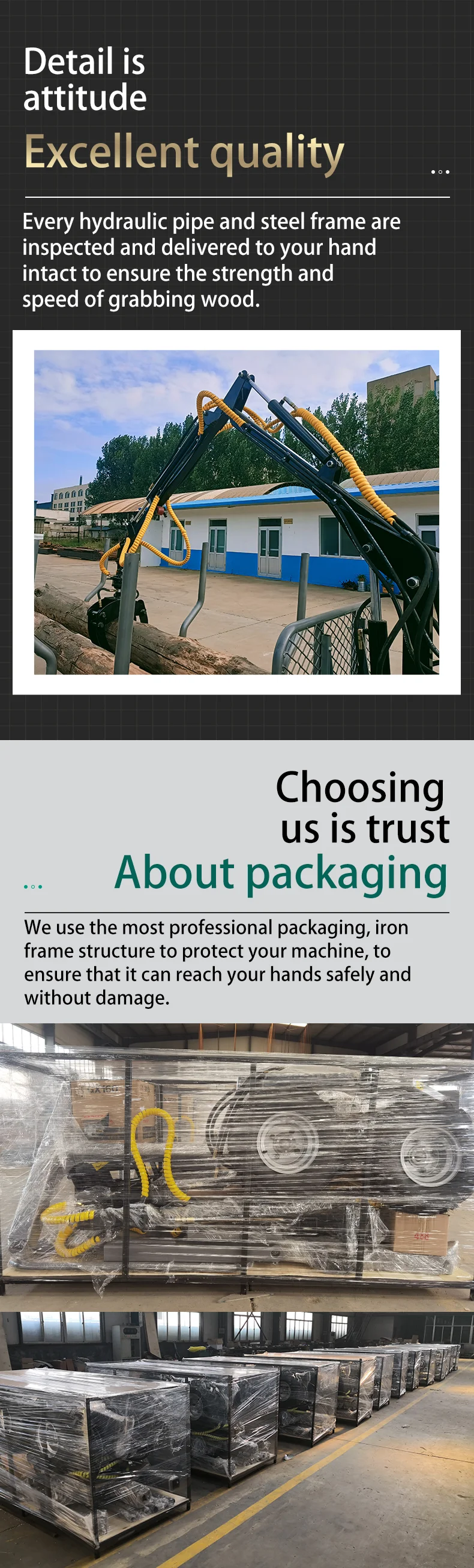 Atv Farm Cargo Off Road Tandem Axle Log Trailer/self Loading Log ...