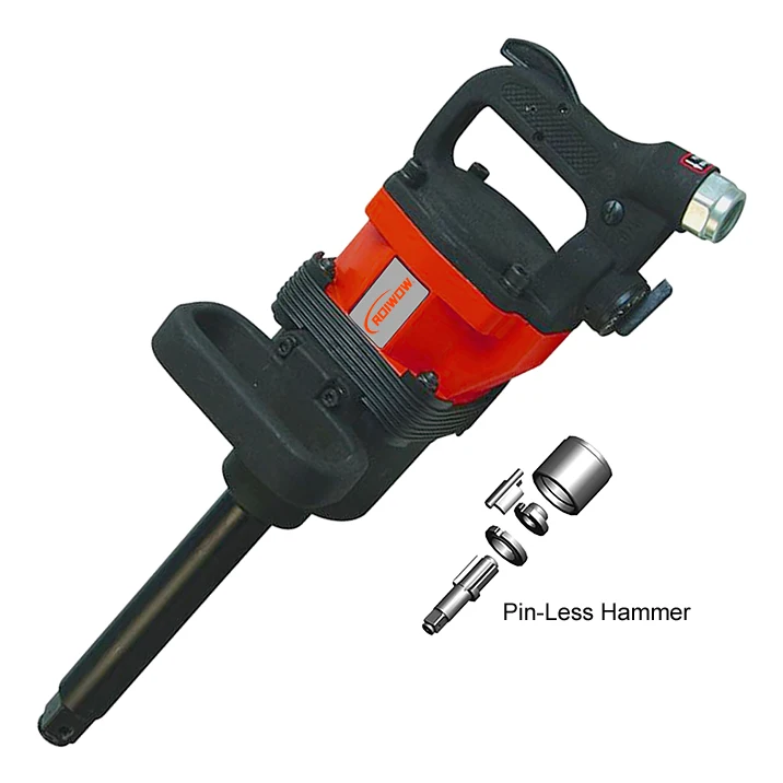 Professional Pneumatic Air Wrench Tools High Torque 1 inch Air Impact Wrench Kit Heavy Duty ...