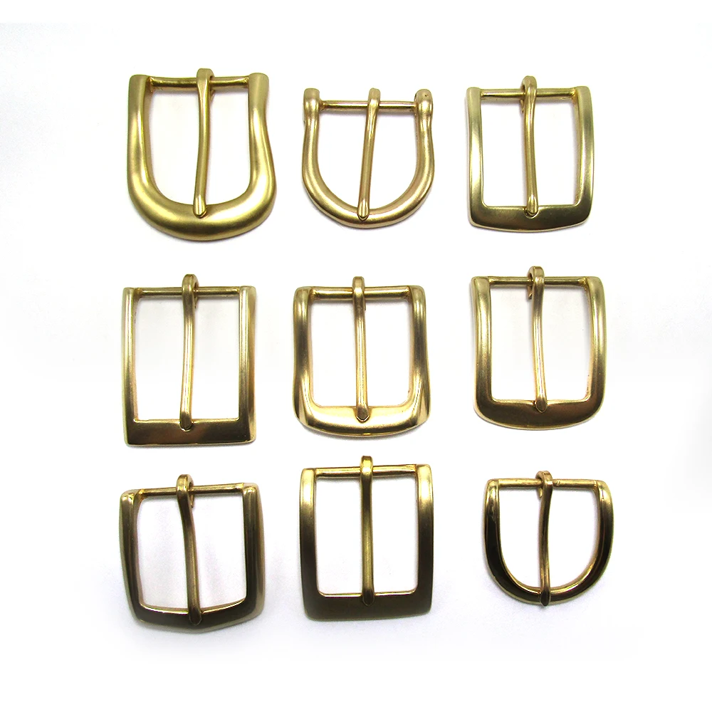 Custom Solid Brass D Ring Belt Buckles Manufacturer Pin Buckle 39mm for ...