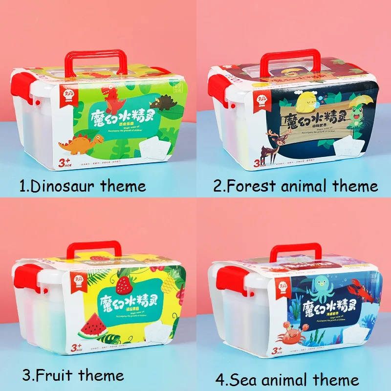 Create Water Animal World With Magic Paint And Sea Animal Moulds,Animal ...