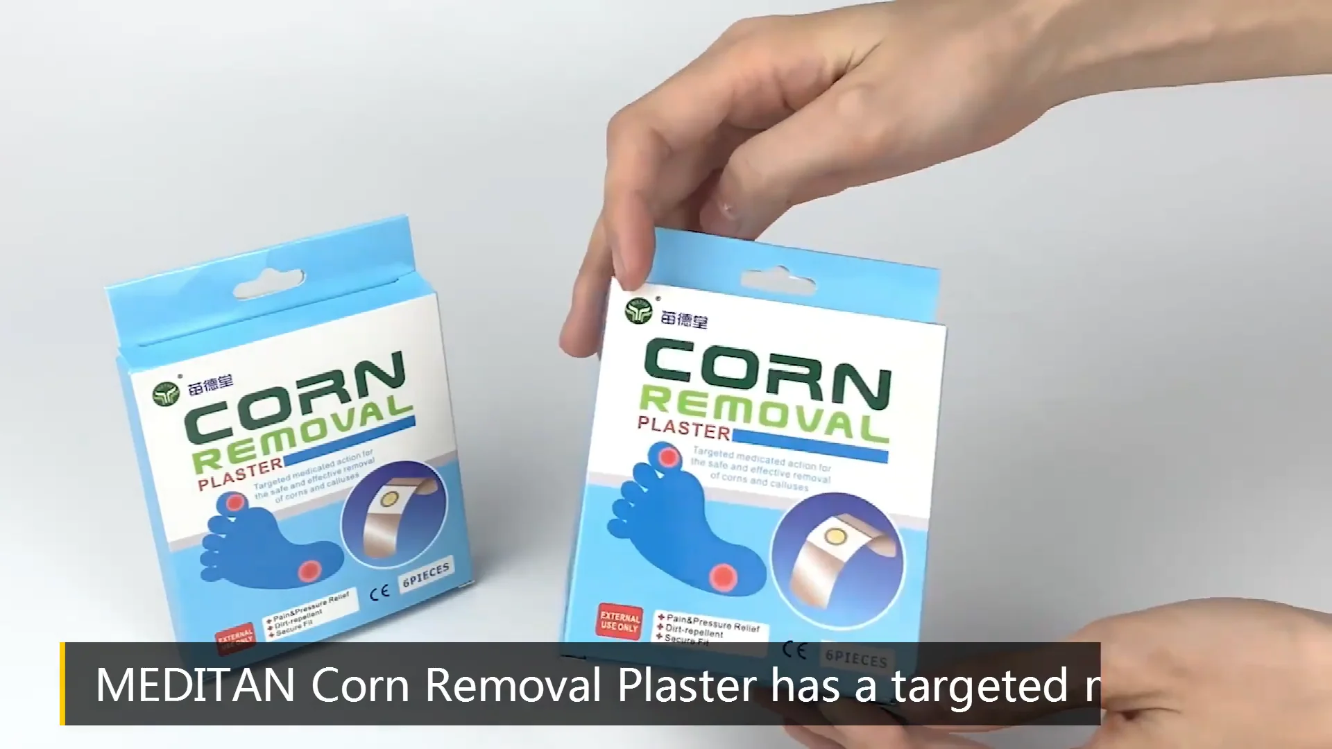 Medicated Action Foot Corn Remover Plaster Removal Pad - Buy Foot Corn ...