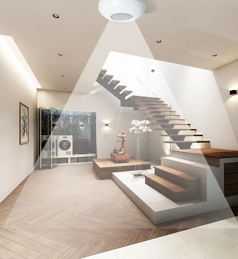 Plastic 60w Motion For Cabinet Light Module Body Pir Sensor Opening ...