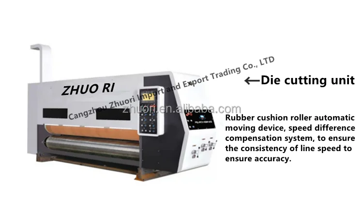 Carton Print Machine Corrugated Cardboard Paperboard Printer Slotter ...