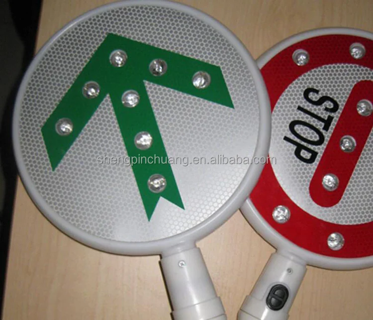 Traffic Control with LED Flashing Signal Lights by SPC