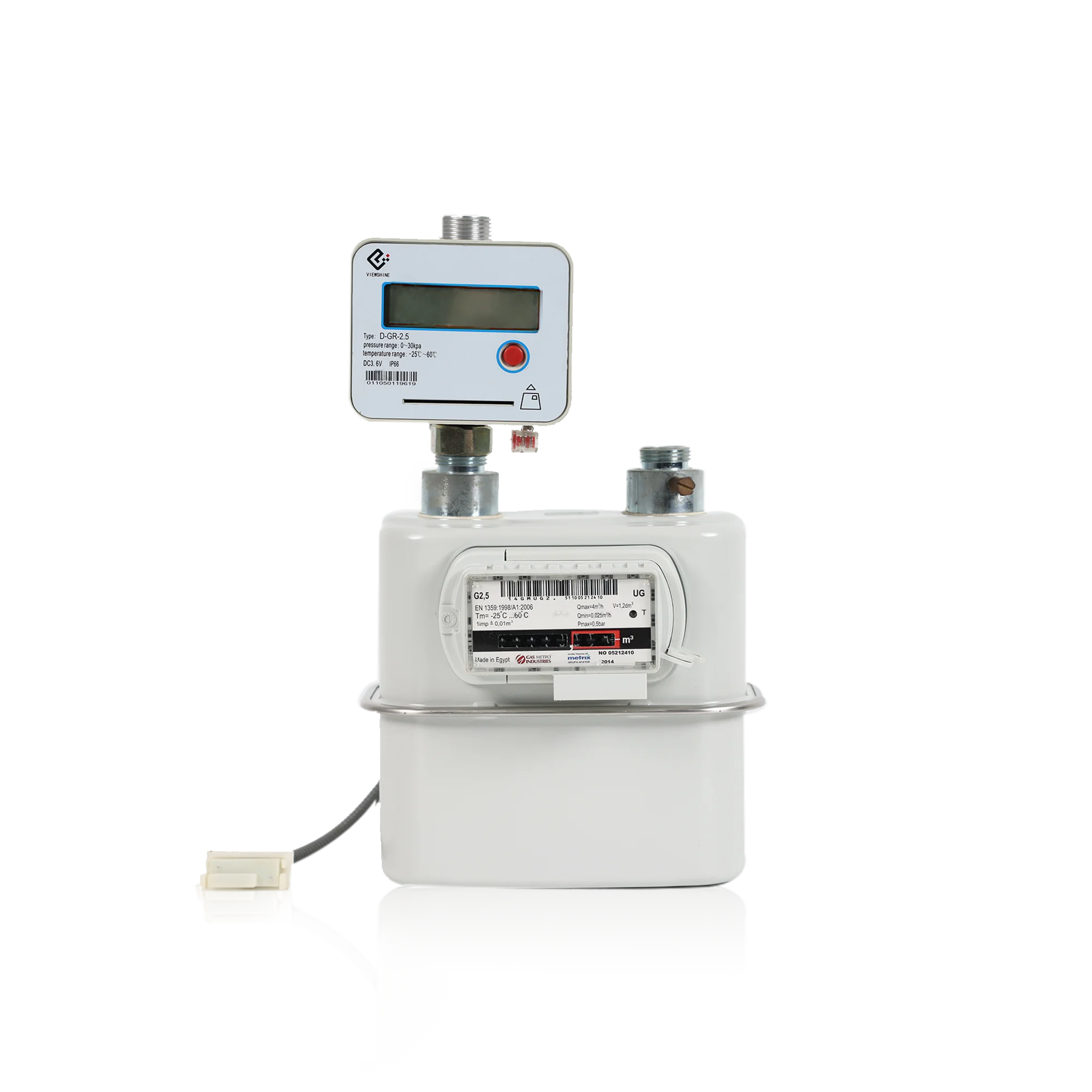 Residential Gas Meter Prepayment Unit Valve Controller