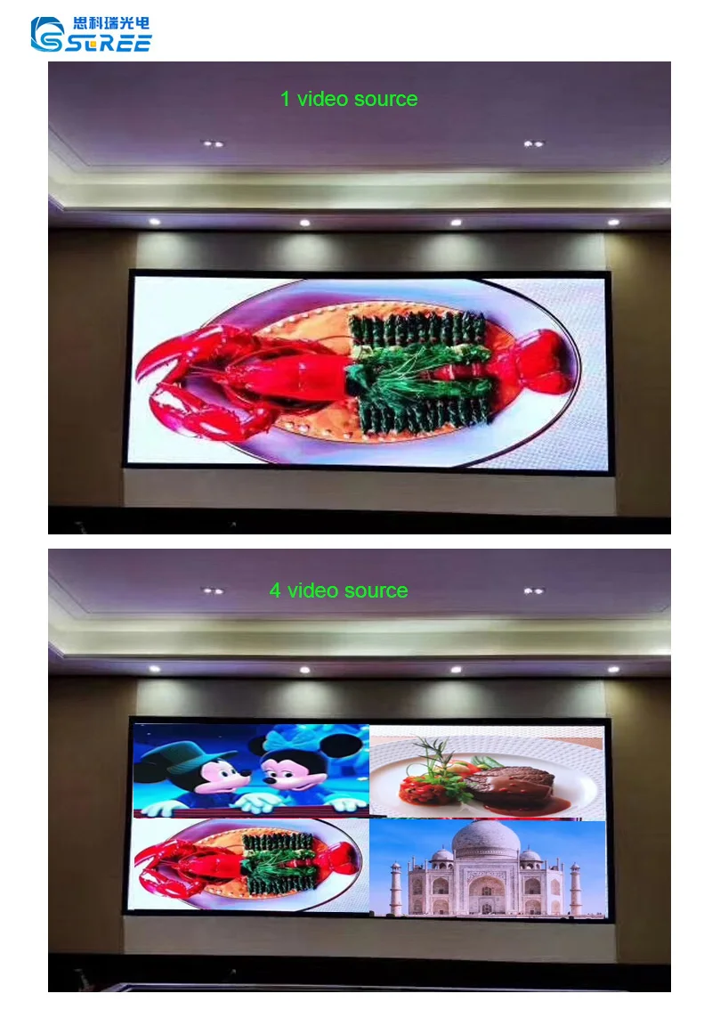 Absen P3.91 Indoor Led Video Wall Panels - Portable & Bright