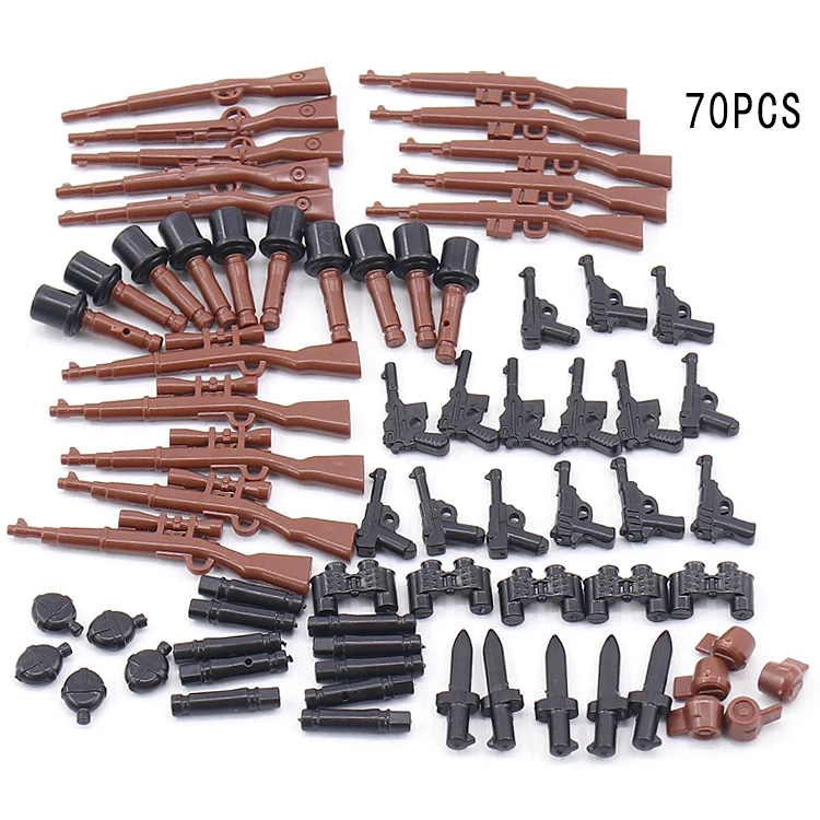 Ebay Hot 70pcs/lot Military Army Infantry Moc Building Blocks Ww2 ...