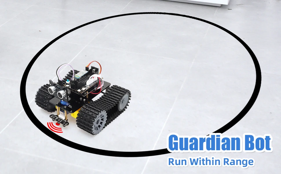 Factory Diy Smart Robot Car Starter Kit C/c++programming Tank Robotic ...