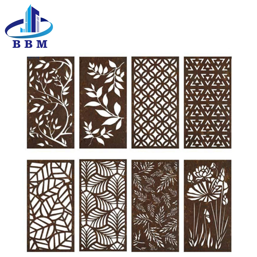 Interior Partition Laser Cut Metal Sheets Decorative Laser Screen - Buy ...