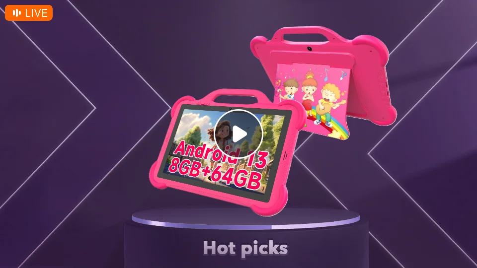 4GB 64GB Android 13.0 kids tablet with factory price Product Show ...