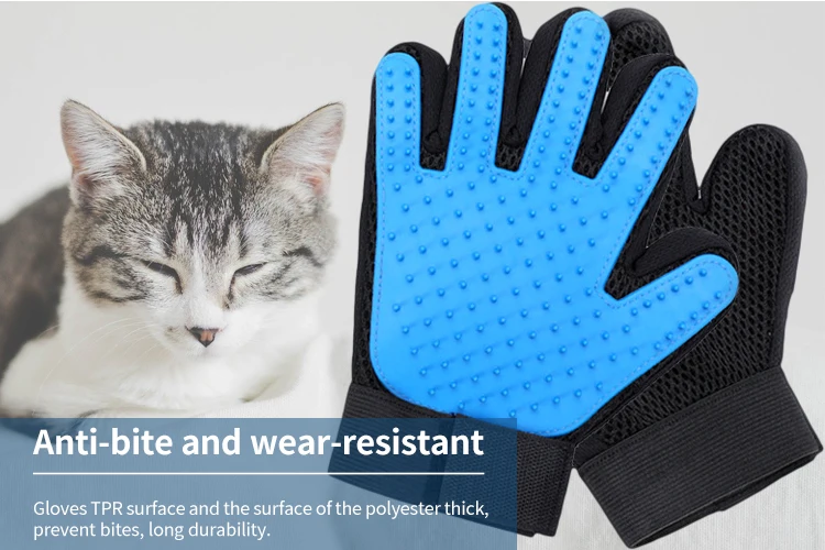 Pet Grooming Brush Mitten - Sustainable Deshedding Tool