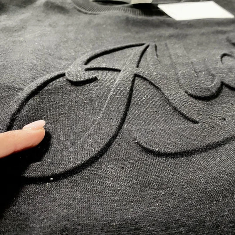 Custom 3D Embossed Men's Hoodie & Crewneck Sweatshirt