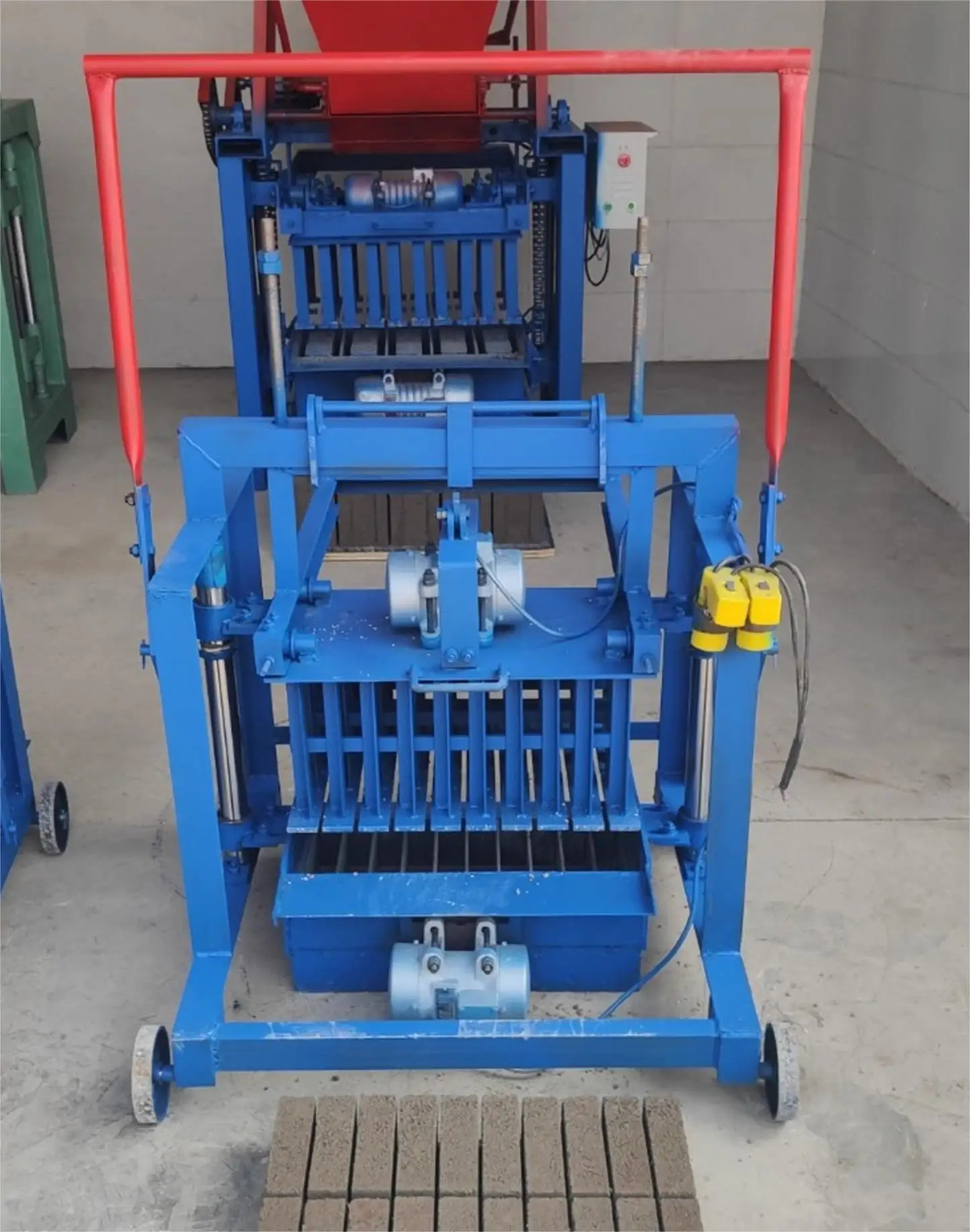 Rotary Concrete Stone Brick Making Machine - Automatic