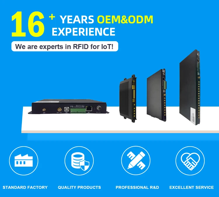 High Speed Poe Wifi 4G Wireless Impinj E710 Chip UHF RFID Reader