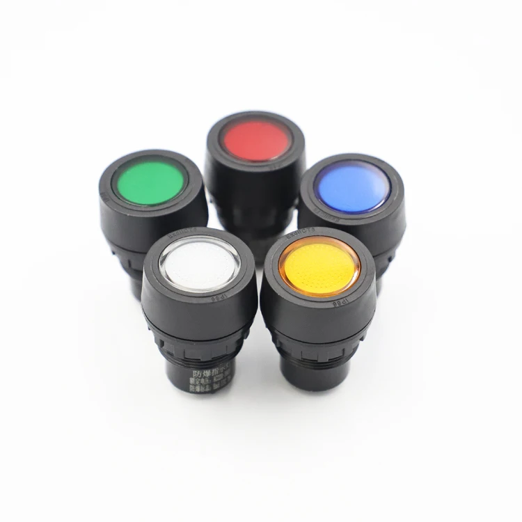 30mm LED Atex Explosion Proof Indicator Light - 10000 Hours
