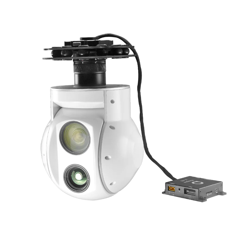 Q30tir Vtol Uav Best Selling 30x Zoom Eo & Ir Dual Sensor Object ...