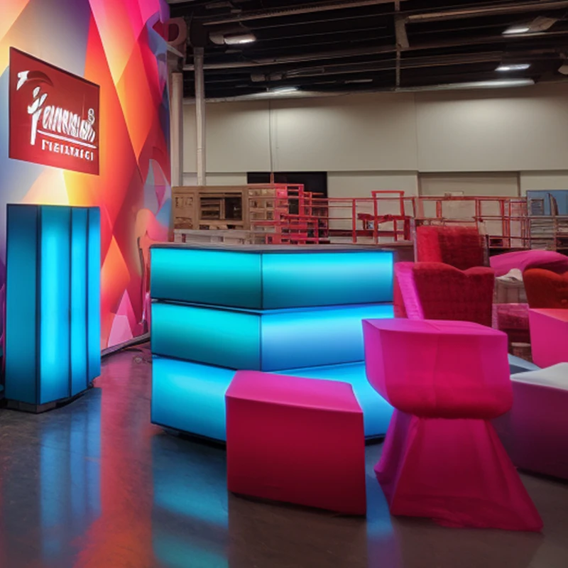 Trade Show Booth Vendor Design Portable Modular Exhibitions Advertising ...