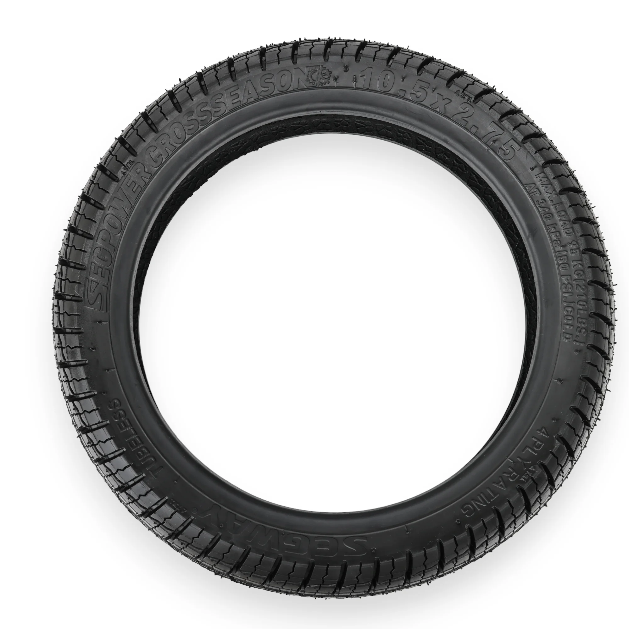 Original 10.5x2.75 Tubeless Tire For Ninebot P65/p100s Segway Electric ...