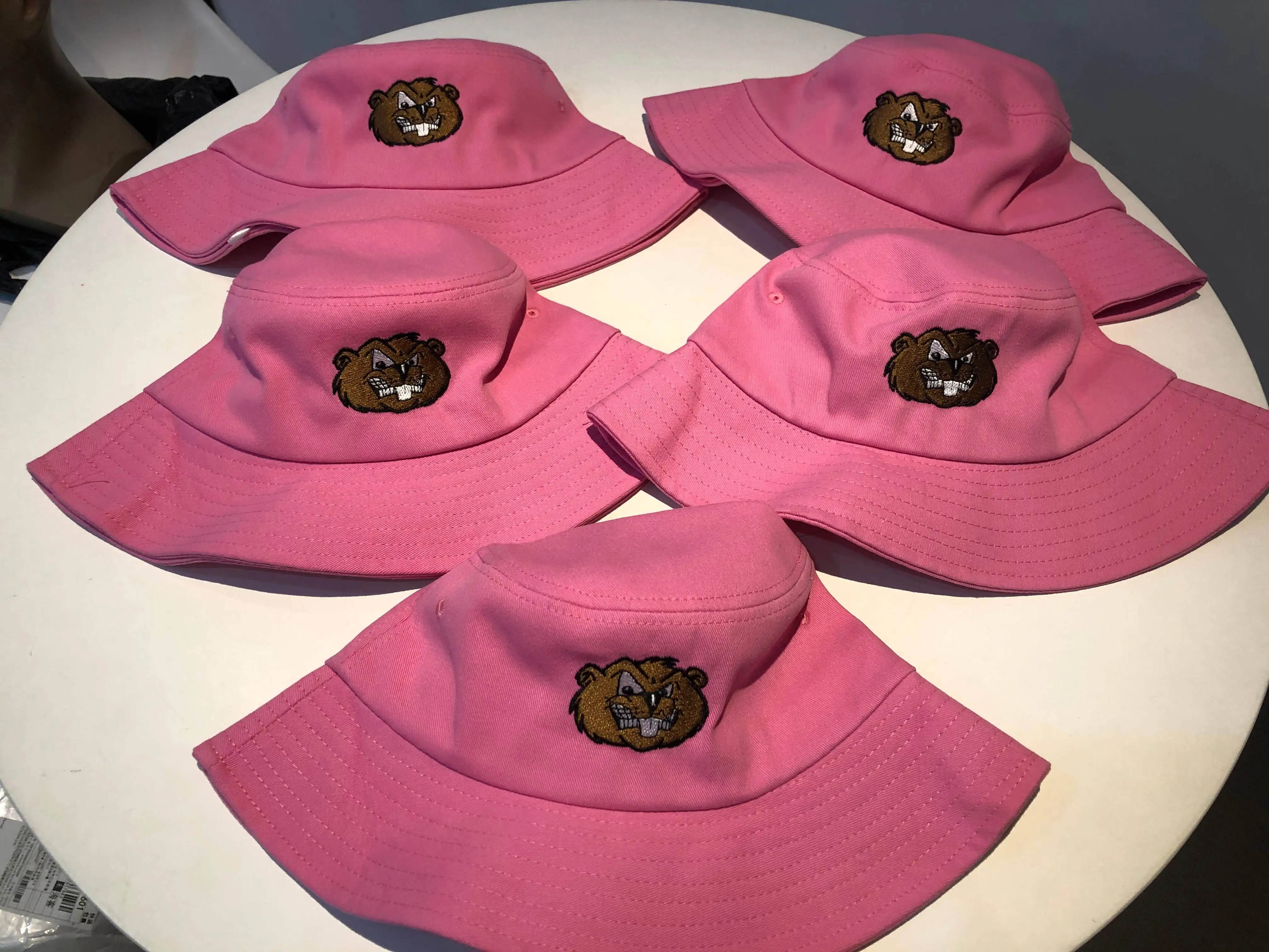 Wholesale High Quality Cotton Bucket Hats with Custom Logo