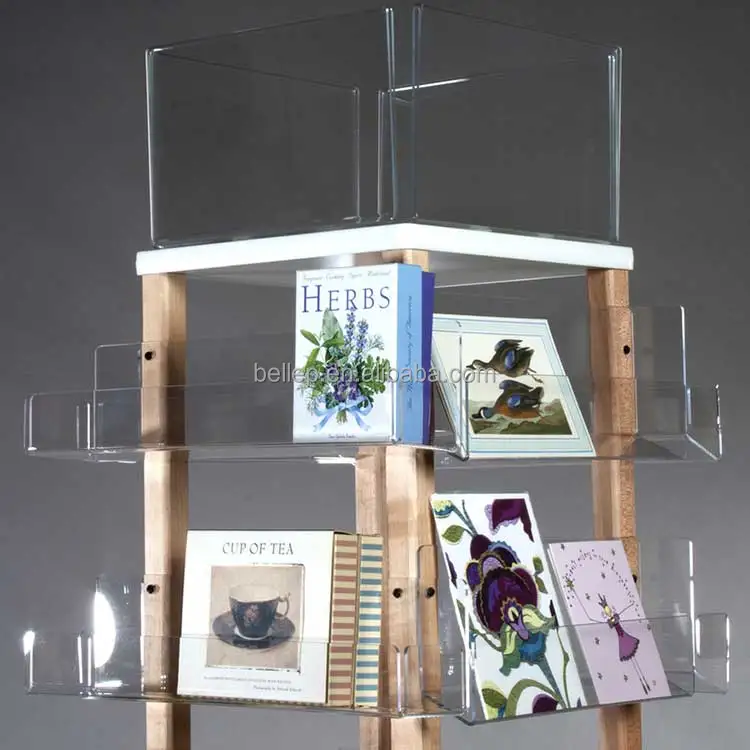 Customized Floor Standing Spinning Rack - Greeting Card Display