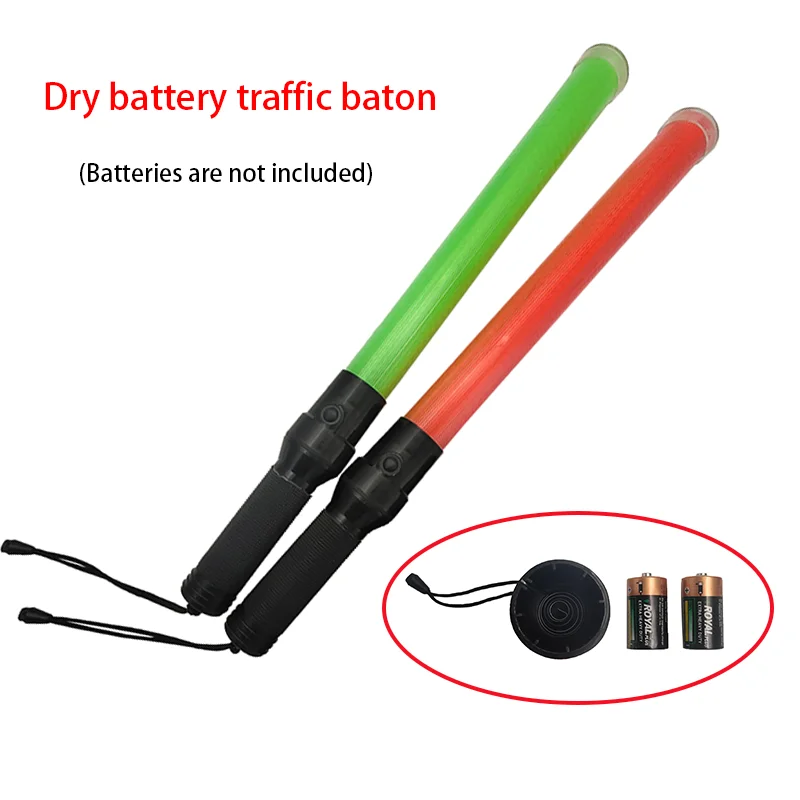 Handheld Traffic Light Signal Blinking Warning Led Light Waterproof Red ...