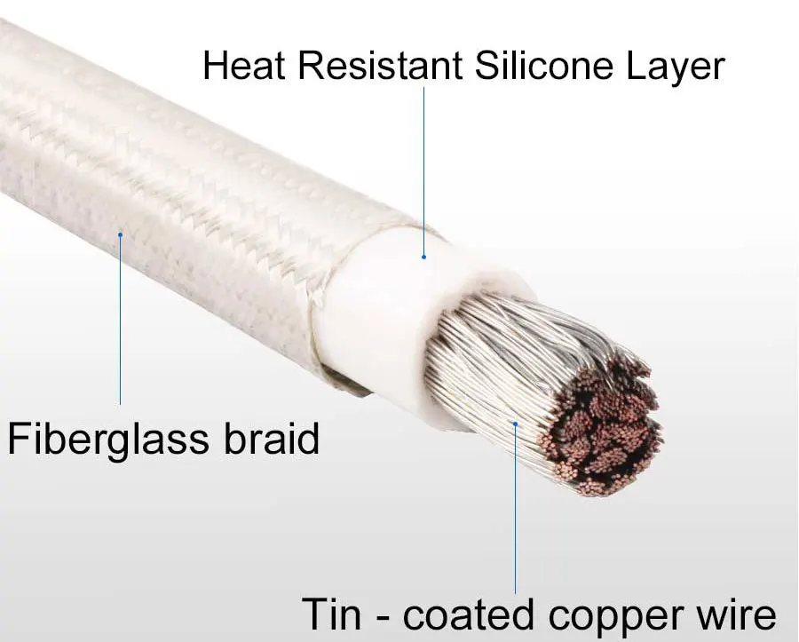 Fiberglass Silicone Wire - Heat Resistant Insulated Cable