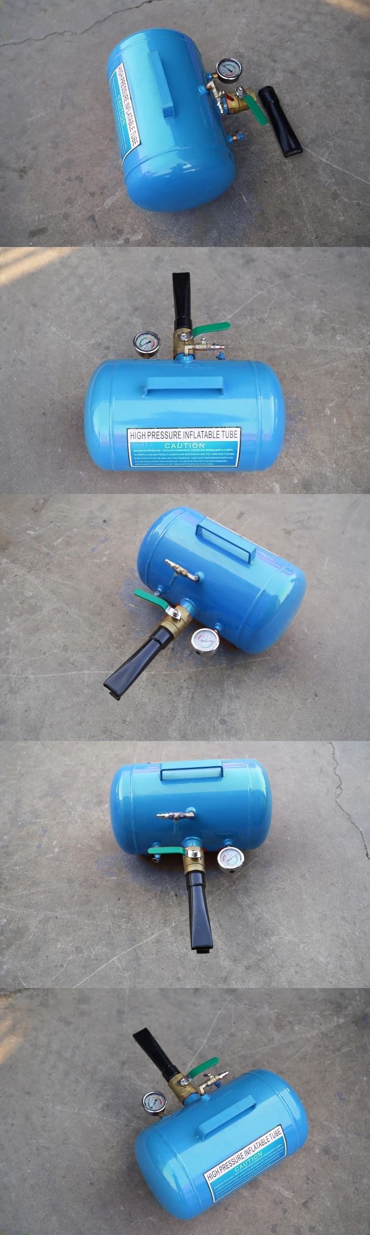 High Pressure Inflation Cylinder for Automotive Tires 5 Gallon ...